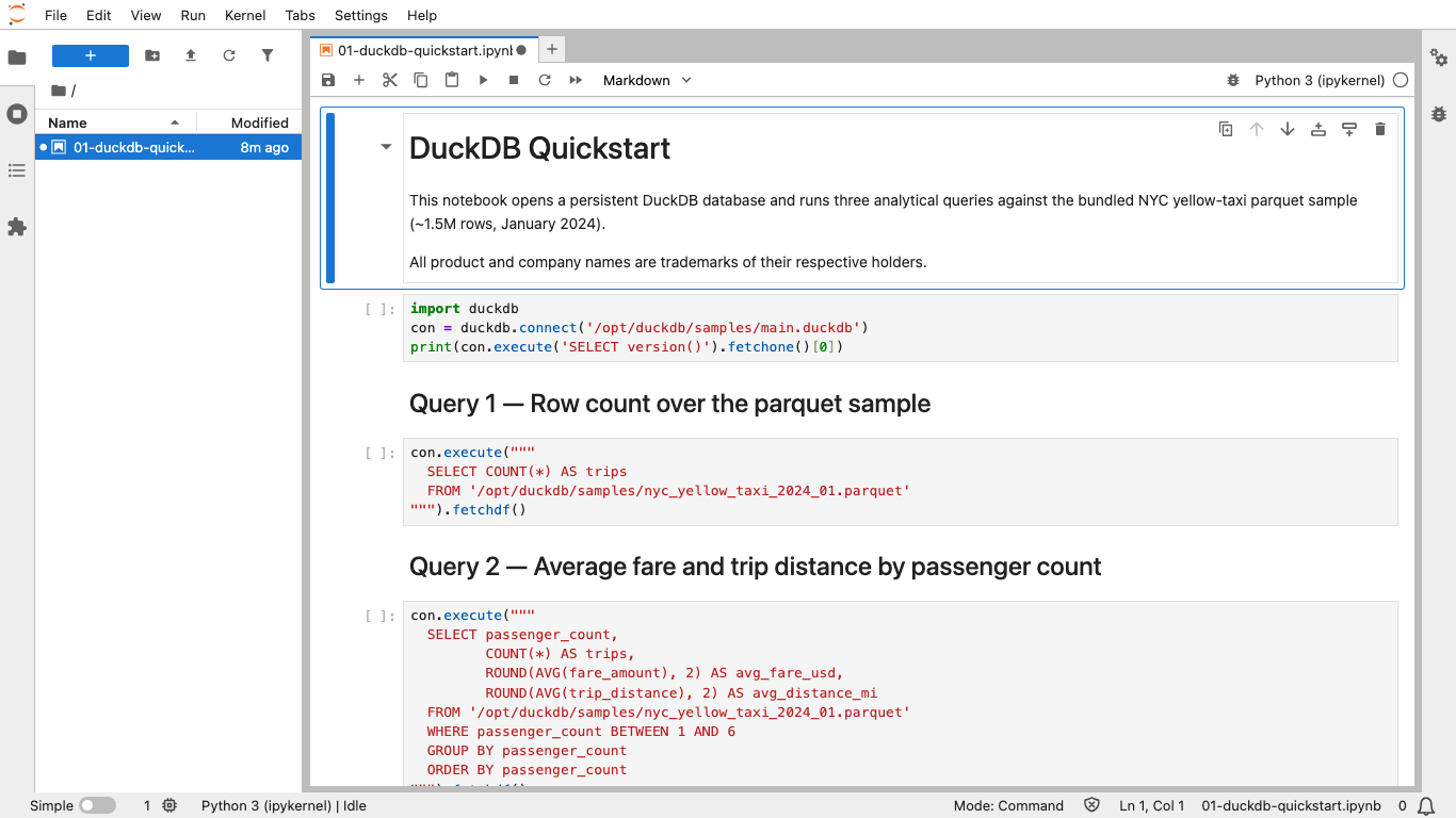 DuckDB on AWS User Guide | cloudimg